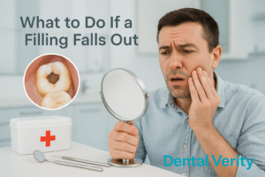 what to do if a filling falls out - Dental Verity